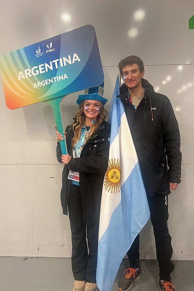Two UND distance learners excel as athletes on world stage - UND Today