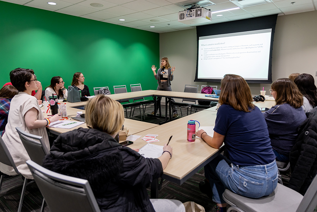 Art, tech, community fluoresce at 56th UND Writers Conference - UND Today