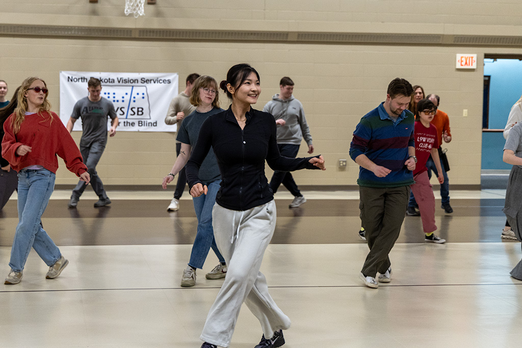 UND CONNECT project brings line dancing to students with visual ...