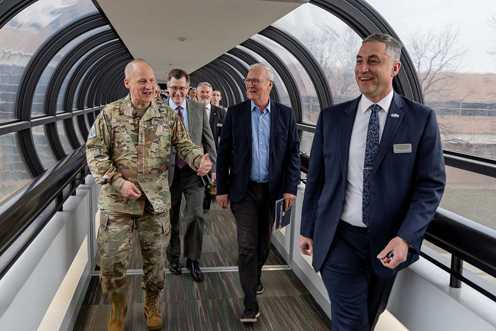 Space Force general, space leader tour ‘Miracle House’: UND - UND Today