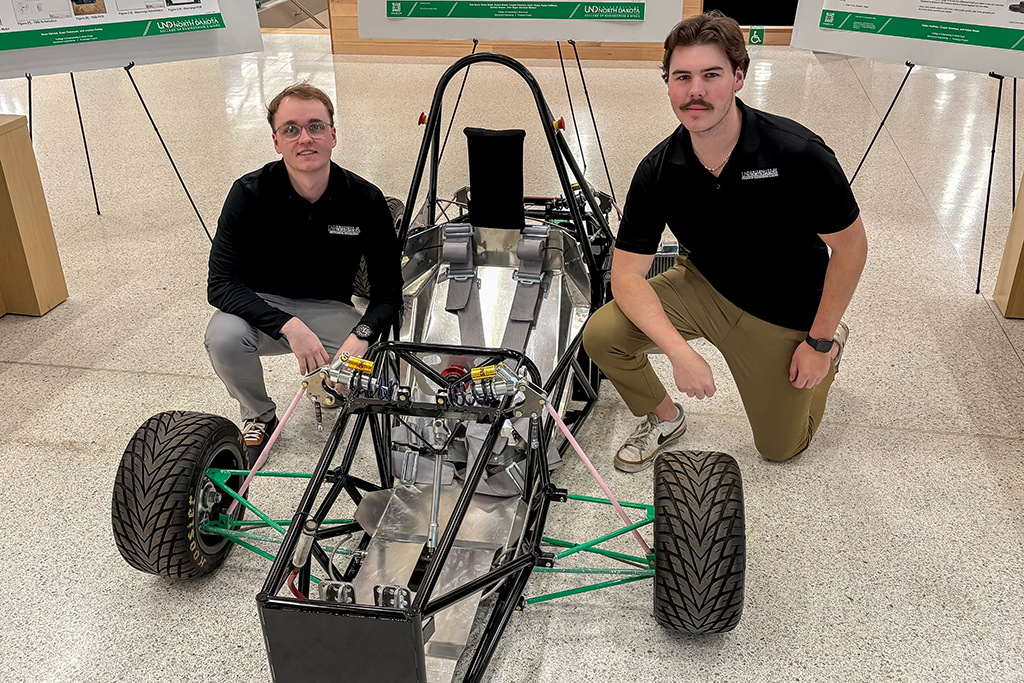 Hands on but having fun: College of Engineering & Mines Expo 2025 - UND ...