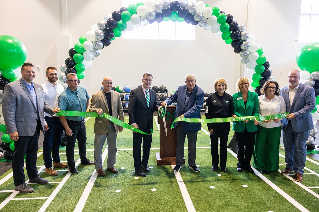 UND celebrates grand opening of Nodak Insurance Company Sports ...